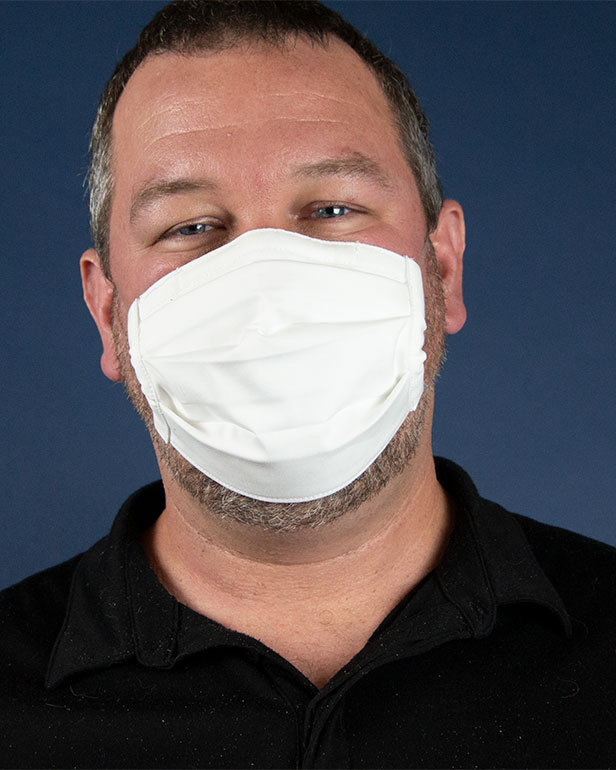 Made To Order Foam Respirator Face Mask with Adjustable Straps and ...